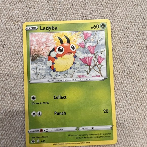 Pokemon | Toys | Mcdonalds Pokemon Ledyba Card | Poshmark